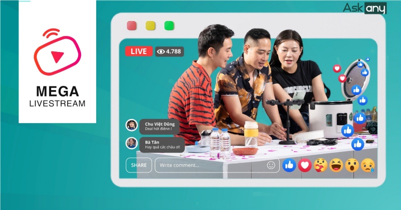 Mega Live - Học cách tạo phiên Mega Livestream tăng doanh số hiệu quả